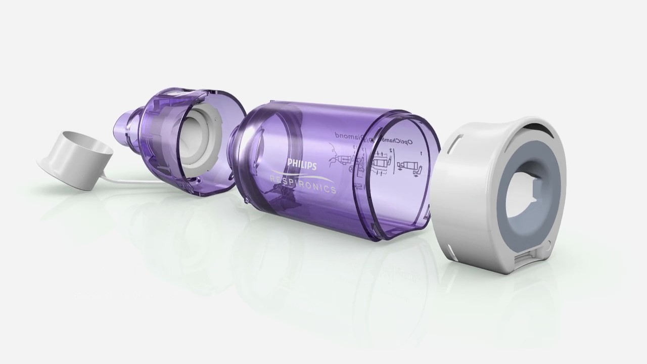 Philips Respironics Optichamber Diamond Product Animation - Imaginar