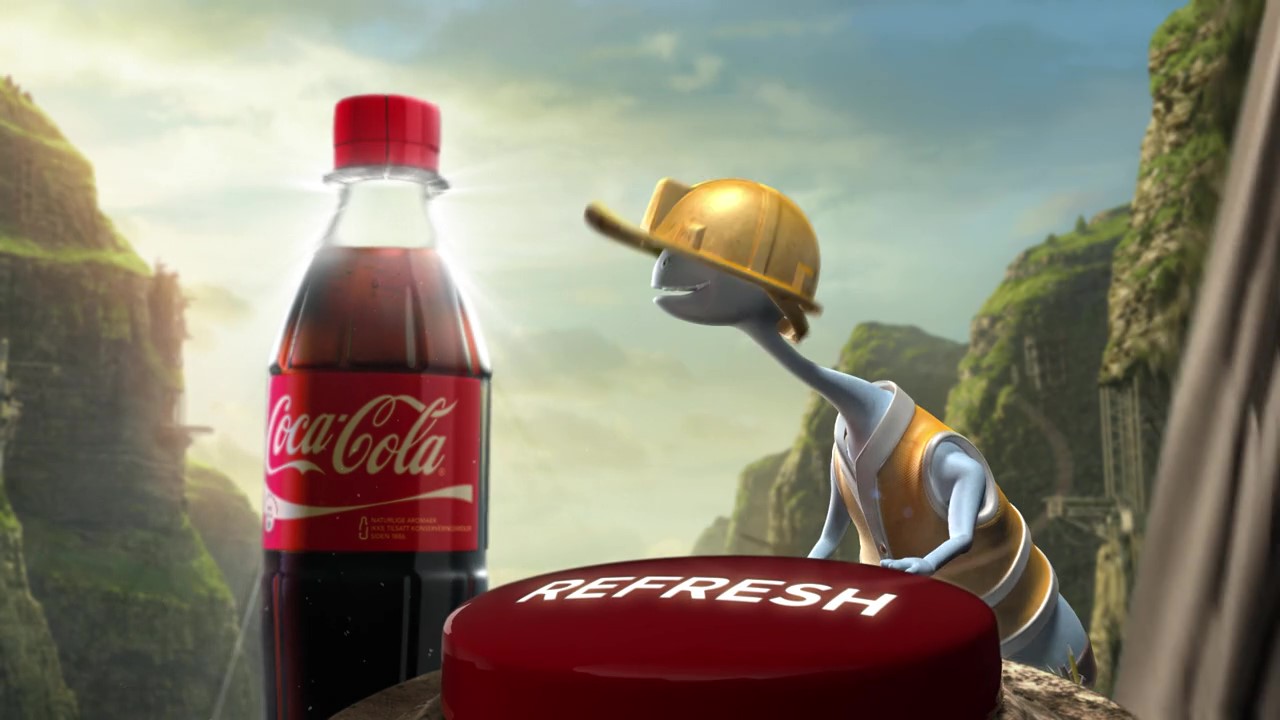 Coca-Cola Animation Advertisement - Imaginar Website